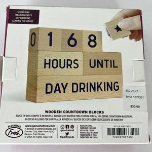 Blockhead Fred | Accents | Whos Counting Blockhead Fred Encouragement ...